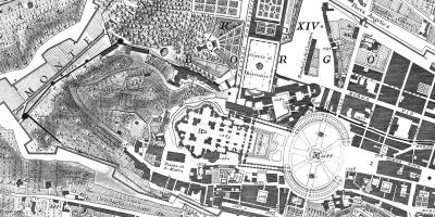 Rzym mapa - mapy Rzym (Lacjum, Włochy)