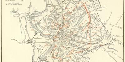 Rzym mapa - mapy Rzym (Lacjum, Włochy) - Były